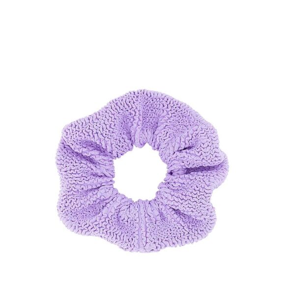 Hunza G | Accessories | Hunza G Women Lilac Fabric Scrunchie | Poshmark